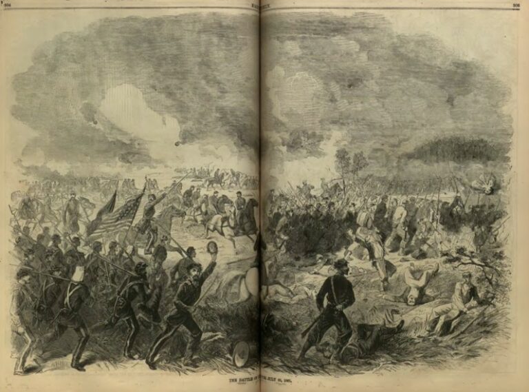 First Battle of Manassas: Unwarranted Deaths of Savable Men - National ...