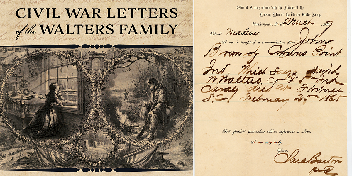 Between Home and the Front: Civil War Letters of the Walters Family ...